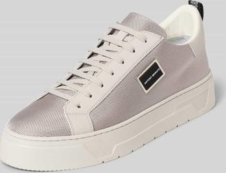 Antony Morato Sneaker aus Leder-Mix mit Logo-Detail