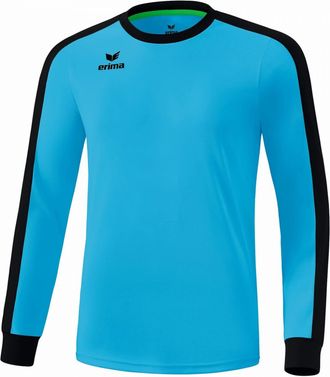 Erima Unisex Kinder Retro Star Trikot Trikot Langarm (3142110), Curacao/schwarz, 140