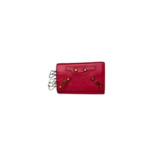 Balenciaga Porte-cl&eacute;s vintage Pre-owned City - Femme - Pre-owned - Rouge - Taille: ONE Size