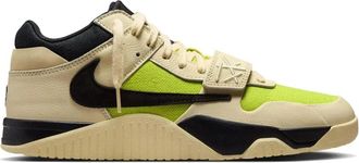 Nike Low-Top Sneaker - Air Jordan Jumpman Jack TR Travis Scott Bright Cac - Gr. 49,5 (EU) - in Schwarz - für Damen