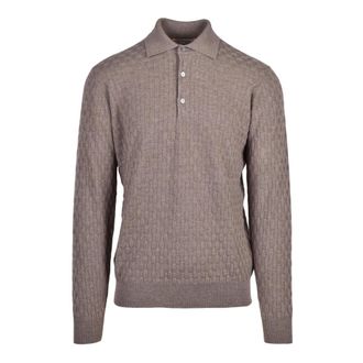 FILIPPO DE LAURENTIIS Strickpolo - - Tops - Herren - Beige - L