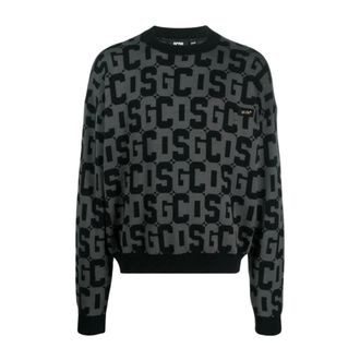 GCDS Gcds, Herren, Strickwaren, Schwarzk, LGr&ouml;&szlig;e