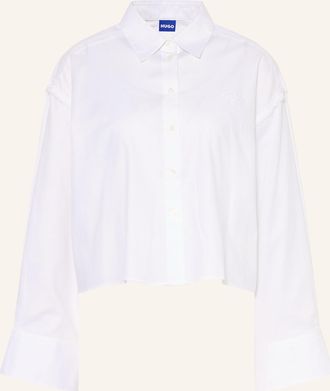 HUGO BOSS Hugo Hemdbluse Ekla weiss