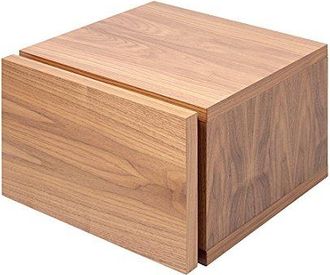 TemaHome Float Nachttisch, 45x43x31 cm, Nussbaum, Walnut