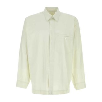Issey Miyake Homme, Chemises, Vert, Taille: M Streamline Shirt