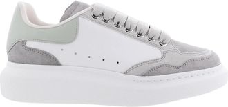 Alexander McQueen Alexander McQueen Low-Top Sneaker - Dames Oversized Sneaker Wit/Grijs - Gr. 37,5 (EU) - in Weiß - für Damen