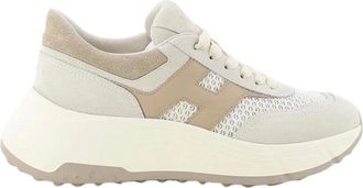 Hogan Femme, Chaussures, Beige, Taille: 37 1/2 EU H669 Allacciato H