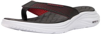 Skechers Herren Vapor Foam Sandale SaytoVapor Foam Sandale, Schwarzer KPU-Rand, 45 EU