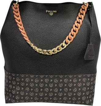 Pollini Femme, Sacs, Noir, Taille: ONE Size Bucket Bags