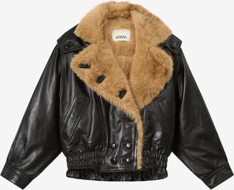 Isabel Marant Veste Valina En Cuir - Femme - Noir - Taille34 - Isabel Marant
