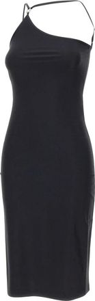 Coperni Femme, Robes, Noir, Taille: 40 FR C-Logo One Shoulder Dress