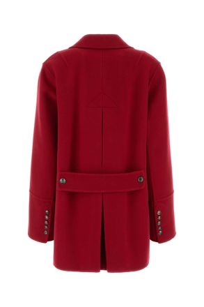 Ermanno Scervino Doppiopetto Coat - Red