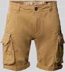 Alpha Industries Shorts mit Cargotaschen Modell CREW SHORT