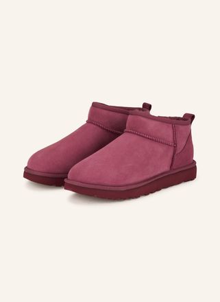 UGG Boots Classic Ultra Mini rot