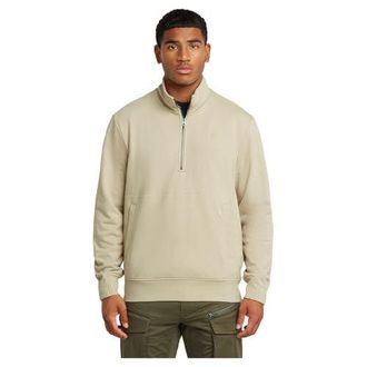 G-Star G-Star Homme Sweater Nifous Half Zip, Beige (dk brick D26305-D566-1214), XS