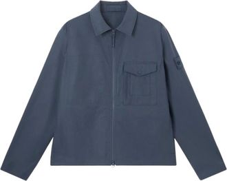 Stone Island Homme, Vestes, Bleu, Taille: M Chemises