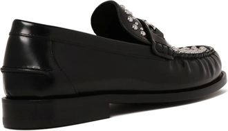 Versace Homme, Chaussures, Noir, Taille: 41 EU Mocassins Orn&eacute;s Medusa 95