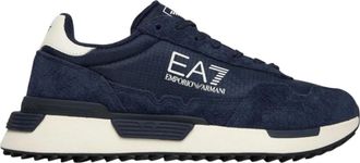 Emporio Armani Emporio Armani Ea7, Homme, Chaussures, Bleu, Taille: 45 1/3 EU Baskets