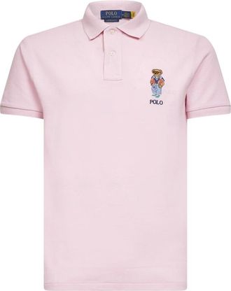 Polo Ralph Lauren Homme, Tops, Rose, Taille: XL Polo Ours d&Eacute;t&eacute;