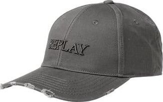 Replay Casquettes d&eacute;lav&eacute; &agrave; d&eacute;tails destroy