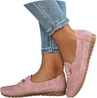 Generic Mocassins Souples pour Femme Chaussures Plates d&eacute;contract&eacute;es &agrave; Enfiler pour la Marche Le Travail et Un Usage Quotidien avec Un Confort Optimal et Une 