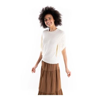 Akep Damen, Strickwaren, Beige, LGr&ouml;&szlig;e