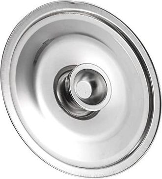 Generic Couvercle universel en acier inoxydable pour petites casseroles et casseroles (16 cm)