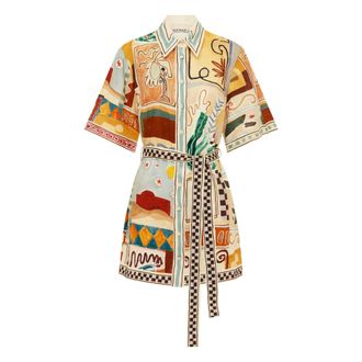 Alemais Robe Courte Michelle Lin Al&eacute;mais