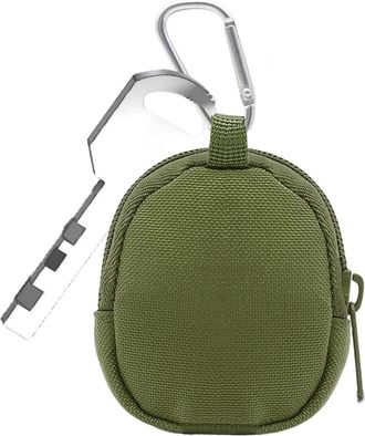 Generico Schlüsselbundtasche, Geldbörsen-Schlüsselanhänger, tragbare Schlüsselanhänger-Tasche | multifunktionales Zubehör für Outdoor-Rucksack, Kartenhalter, K