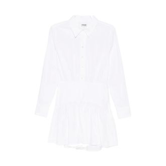 Staud Staud, Femme, Robes, Blanc, Taille: 36 FR Rocco Mini Dress