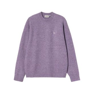 Carhartt Work in Progress Homme, Pulls, Violet, Taille: M Pull Tangled Phlox