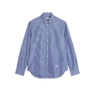 Maison Kitsun&eacute; Herren, Shirts, Blau, 2XLGr&ouml;&szlig;e
