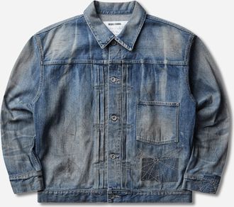 Neighborhood Men s Savage Denim Type-1 Jacket Indigo