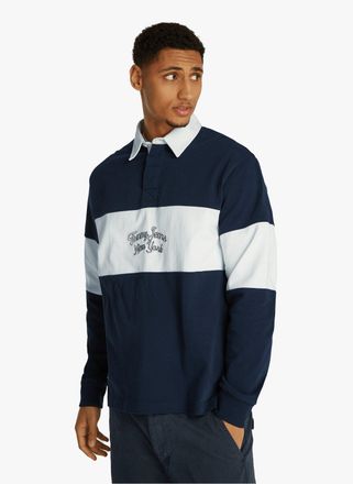 Tommy Hilfiger Polo de rugby en coton