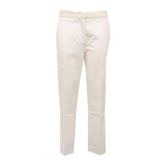 Moncler Pantalone Hose - - Trousers - Damen - Wei&szlig; - 2XS