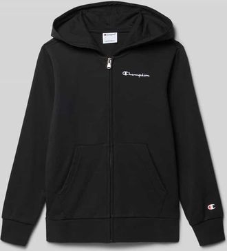 Champion Regular Fit Sweatjacke mit Logo-Stitching