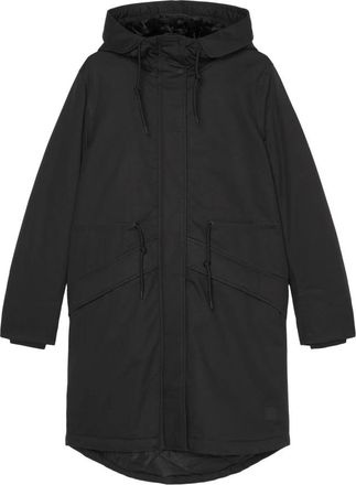 Marc O'Polo Kapuzenparka mit Schild-Design - - Coats - Damen - Schwarzk - XS