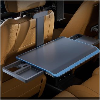 Generic Autositz-Tabletttisch, Auto-Essenstabletts for Essen, Autositztisch, Reisetablett, Laptop-Schreibtisch, Auto-Computertisch, for Schreiben, Laptop, Ess