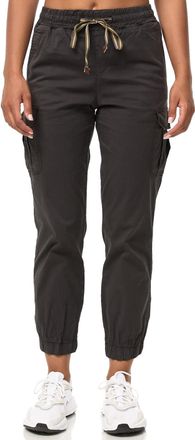 Tazzio Cargo Hose Damen Cargohose Regular Fit F600 (XL, Anthrazit)