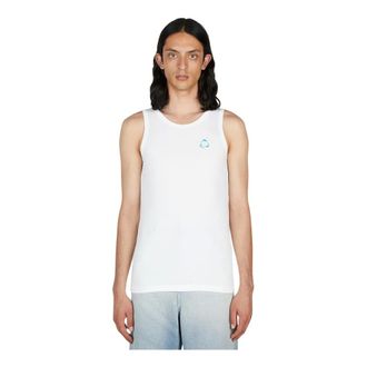 Botter Homme, Tops, Blanc, Taille: XL Dolphin Tank Top