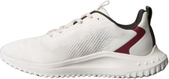 Calvin Klein Damen Runner Sneaker Eva Drawstring Mix Low Top, Mehrfarbig (Lily White/Beluga/New Maroon), 39