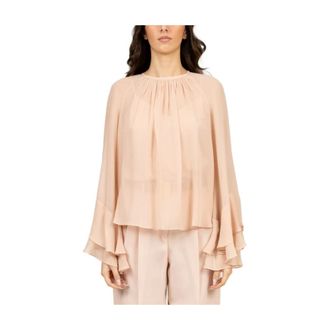 Max Mara Damen, Blusen & Hemden, Beige, SGr&ouml;&szlig;e