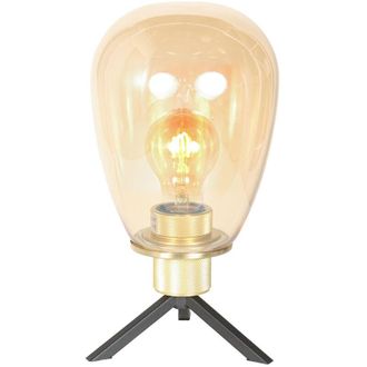 Steinhauer Steinhauer - tischlampe - Reflexion - bernstein - glas metall - ø