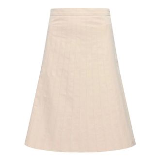 Maison Margiela Midi Skirts - Femme - Jupes - Beige - Taille: 36 FR