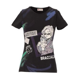 Braccialini T-shirt - Femme - Tops - Noir - Taille: 36 FR