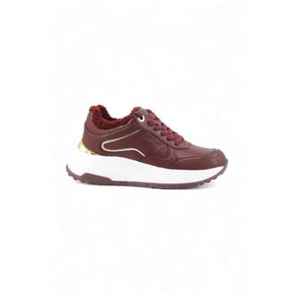 Guess Farrea Faux Fur Sneaker - - Shoes - Damen - Rot - 35 EU