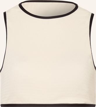 Seafolly Bustier-Bikini-Top Beach Bound weiss