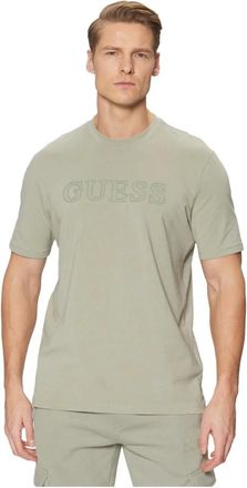 Guess Homme, Tops, Vert, Taille: L TShirt logo Alphy - Vert Verts