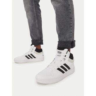 adidas Sneakers adidas Hoops Mid Classic Shoes KI1032 Wei&szlig;