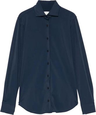 Xacus Femme, Blouses et Chemises, Bleu, Taille: 44 FR Pina Kt